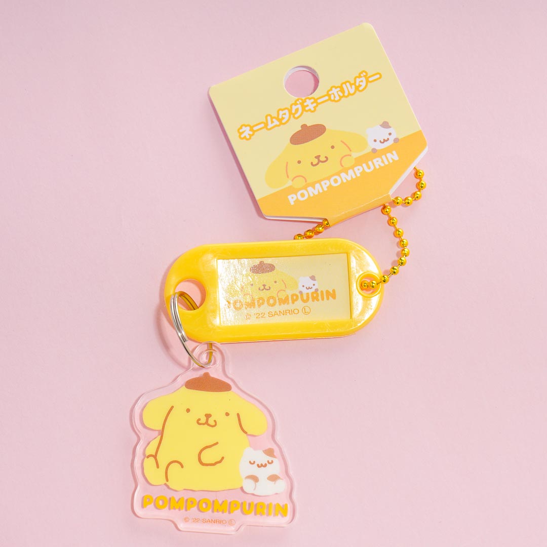 Pompompurin Key Holder Name Tag Blippo Pompompurin Key Holder Name Tag Blippo
