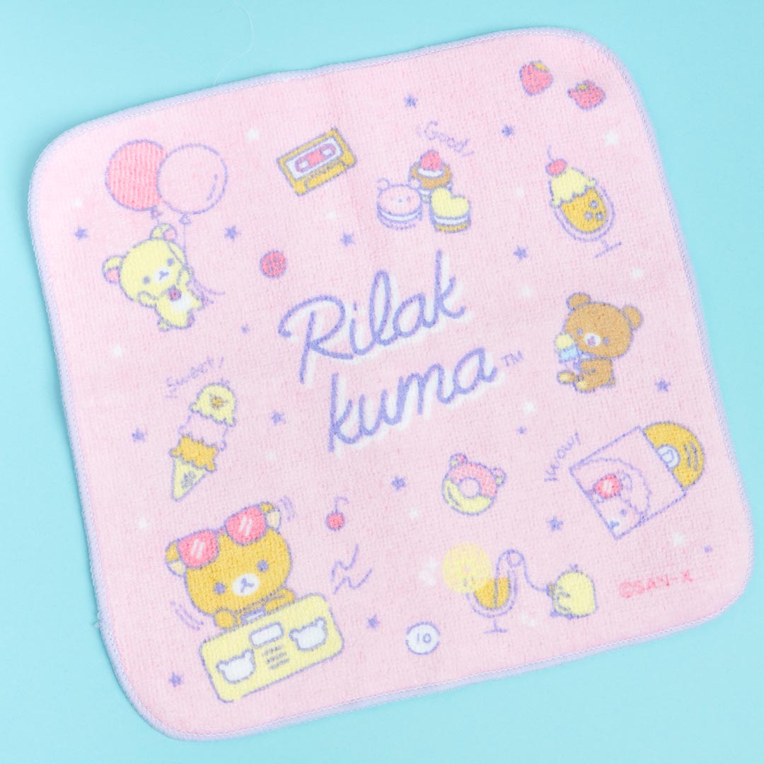 Rilakkuma Retro Party Hand Towel – Blippo