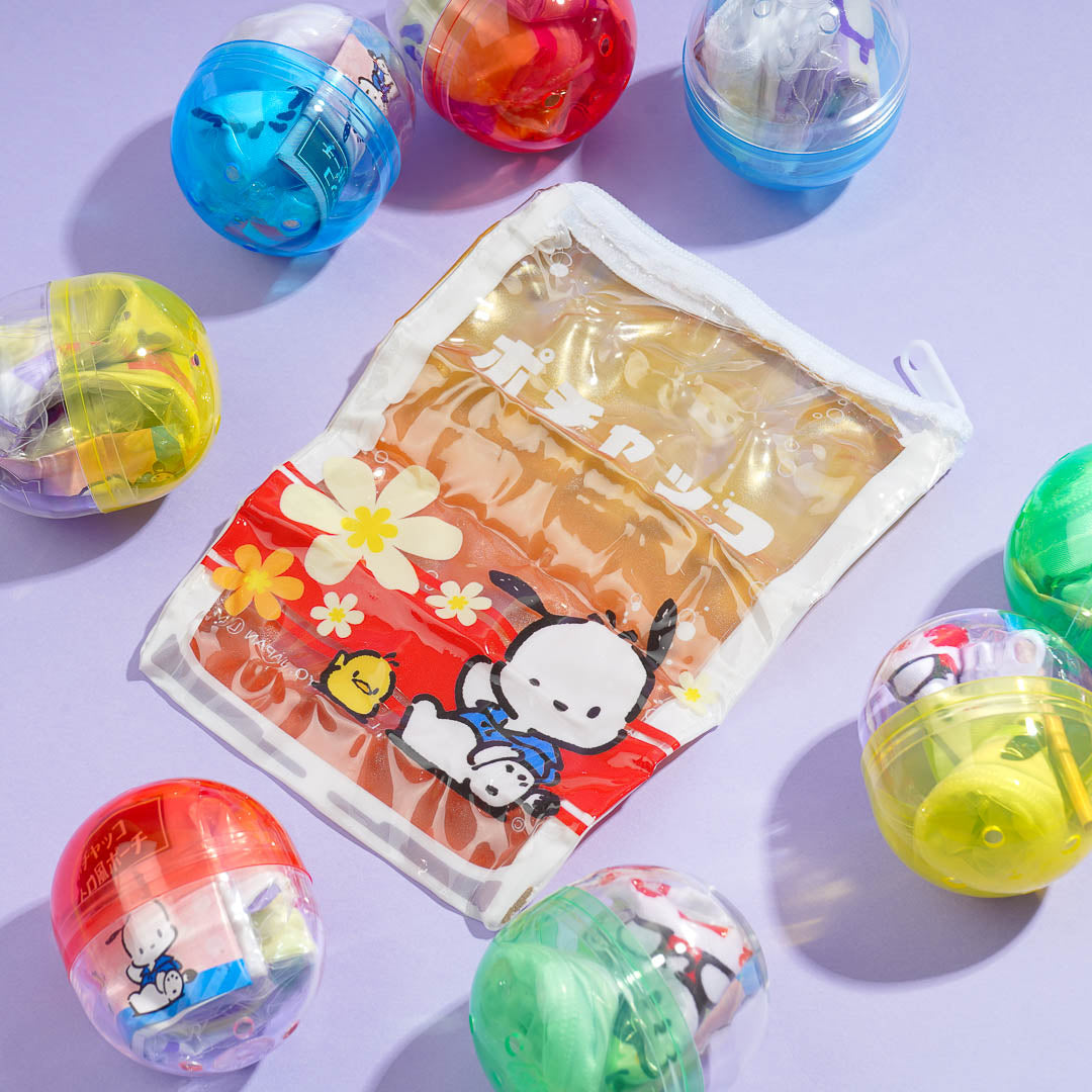 Pochacco Retro Style Pouch Gachapon Blippo