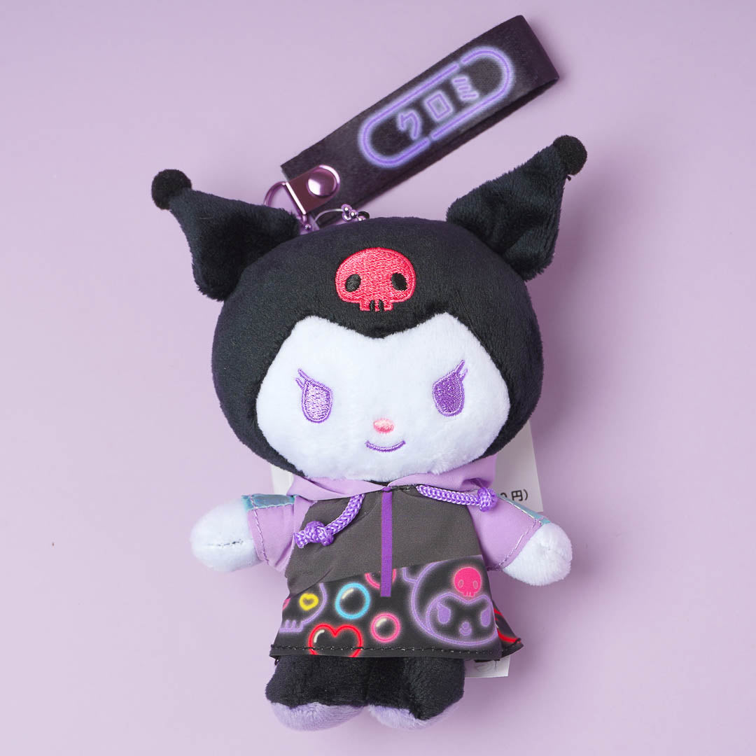 Kuromi Shibuya Neon Night Plushie Charm – Blippo