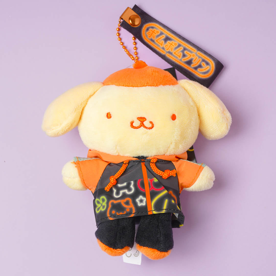 Pompompurin Shibuya Neon Night Plushie Charm – Blippo