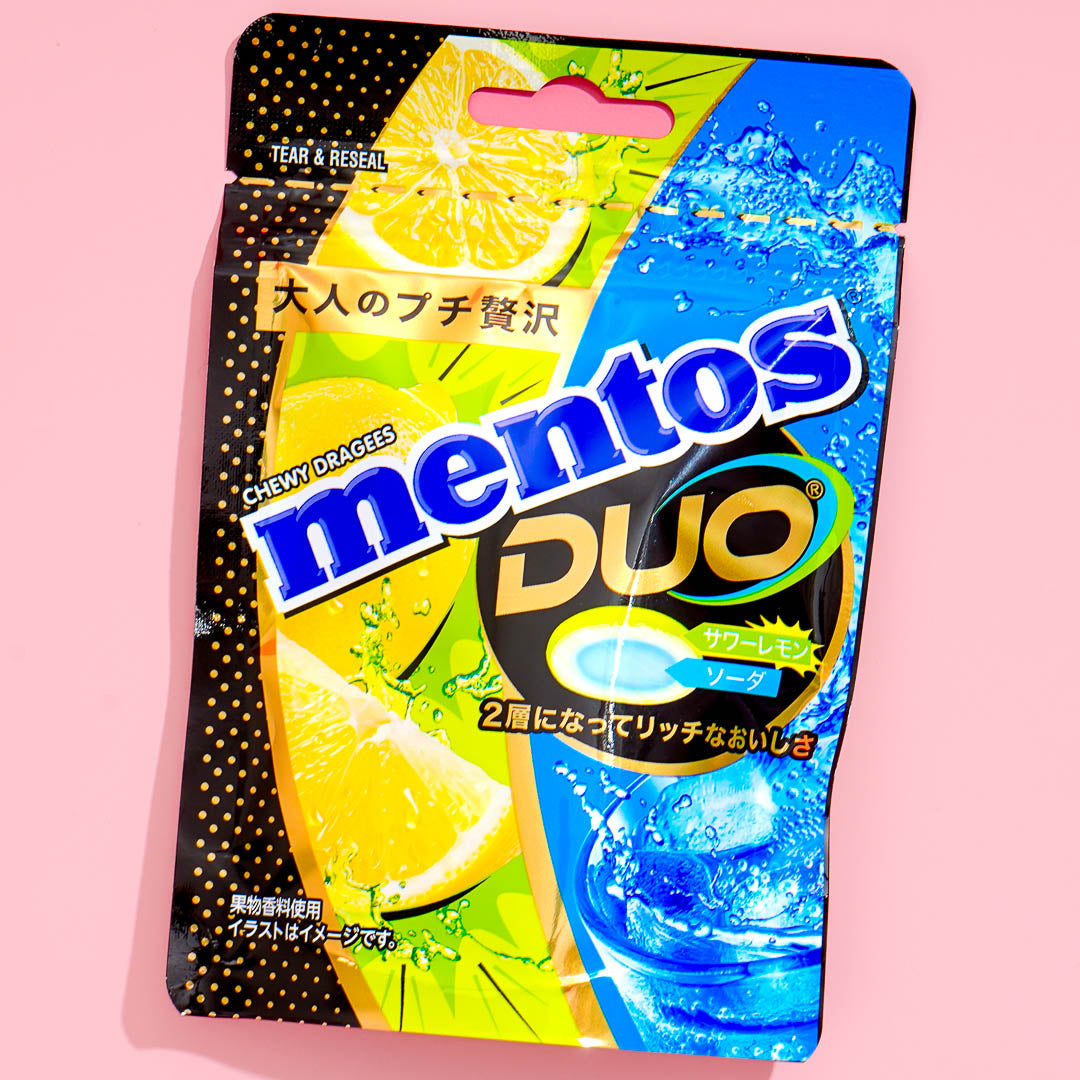 Mentos Duo Candy - Sour Lemon & Soda – Blippo