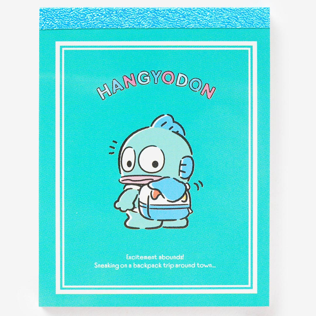 Hangyodon Backpack Trip Mini Memo Pad – Blippo