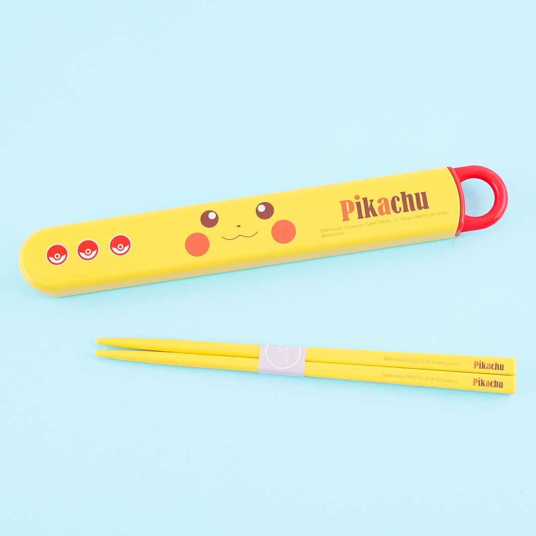 Pokémon Smiling Pikachu Chopsticks Set – Blippo