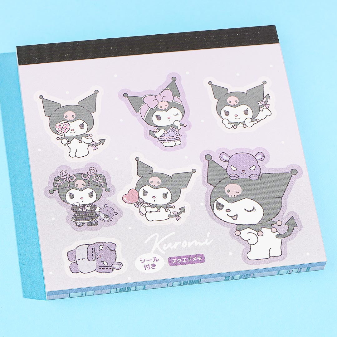 Kuromi Cheeky Sticker Memo Pad – Blippo