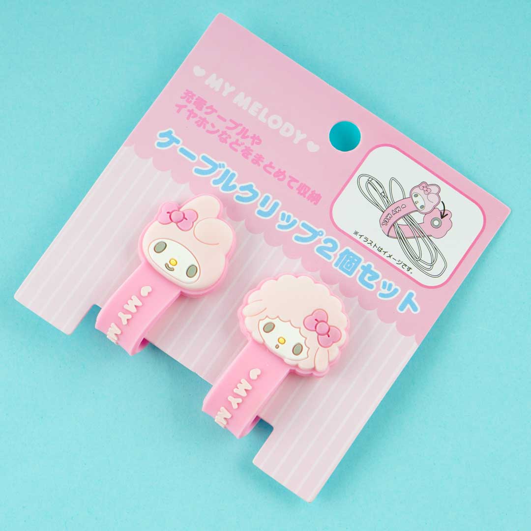 My Melody Cable Organizer Clip Set - 2 pcs – Blippo