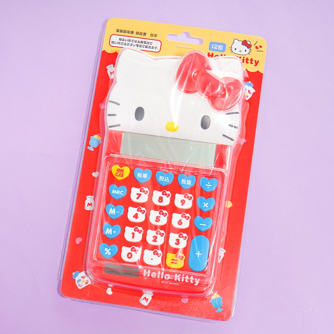 Hello Kitty Solar & Battery-Powered Calculator – Blippo
