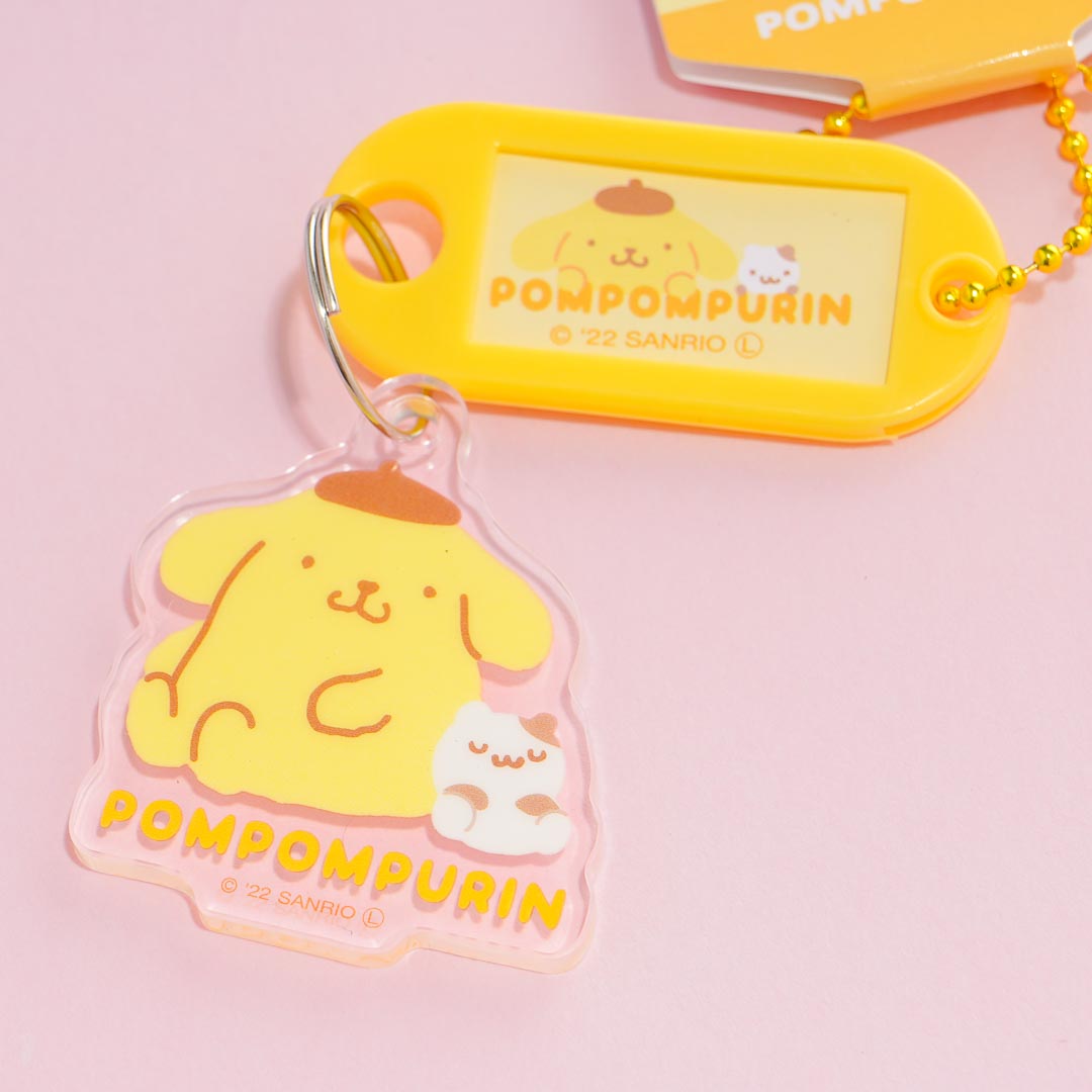 Pompompurin Key Holder Name Tag Blippo pompompurin-key-holder-name-tag-blippo