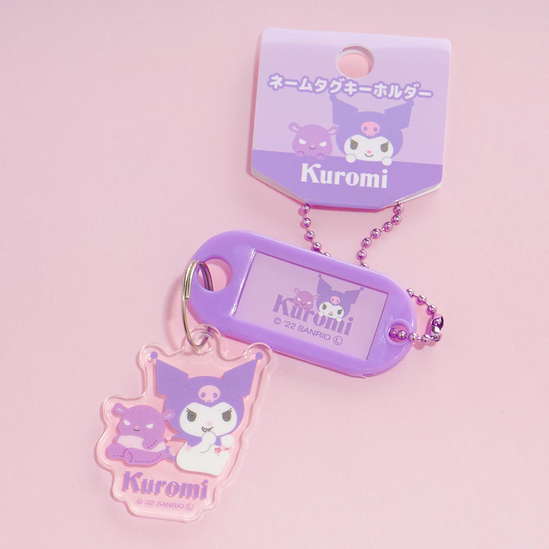 Kuromi Key Holder Name Tag Blippo