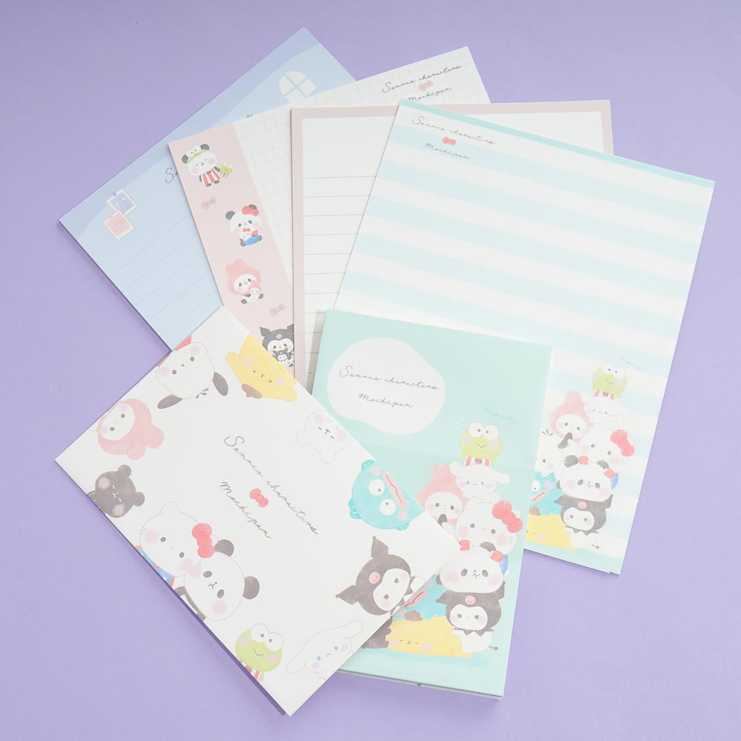 Sanrio Characters x Mochi Mochi Panda Letter Set – Blippo