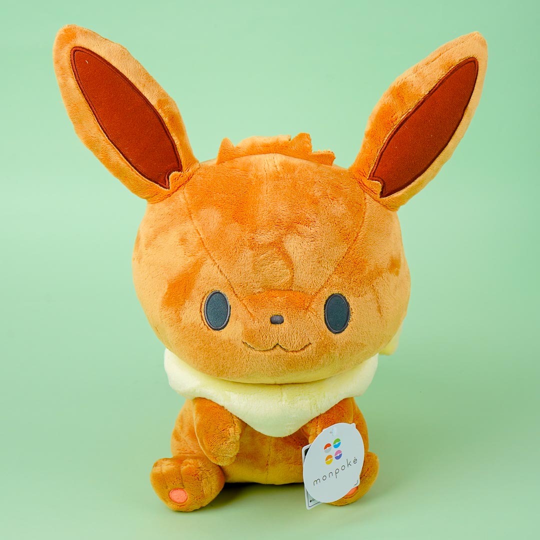 Pokemon Monpoke Plushie - Eevee / Big – Blippo