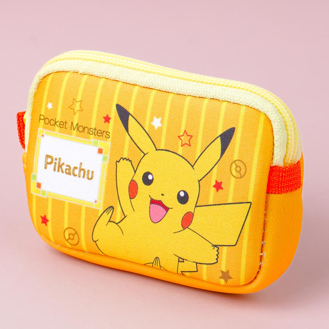 Pokemon Striped Foam Pouch - Pikachu – Blippo