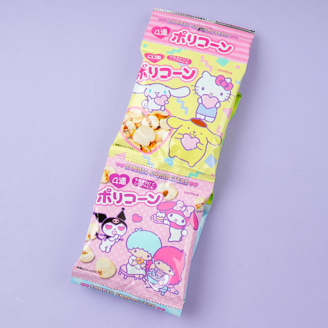 Sanrio Characters Sweet Popcorn Mini Pack Set - 4 pcs – Blippo