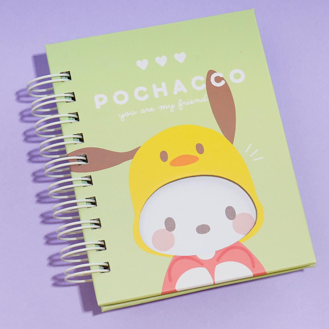 Pochacco Chick Die-Cut Mini Spiral Notebook – Blippo