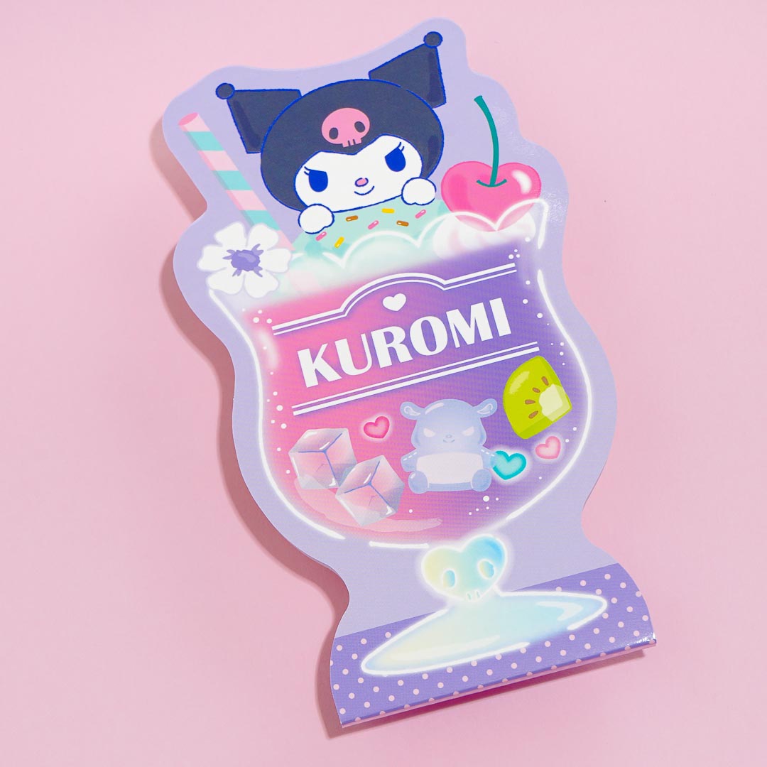 Kuromi Cream Soda Die-Cut Memo Pad – Blippo