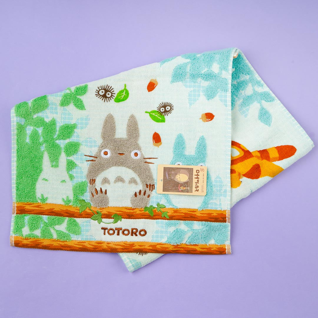 My Neighbor Totoro Acorn Tree Face Towel – Blippo