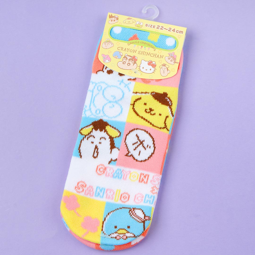 Sanrio Characters x Crayon Shin-Chan Socks – Blippo