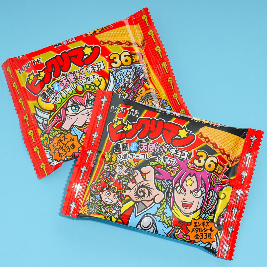 Bikkuriman Devil vs Angel Choco Wafer Series 36 With Sticker – Blippo