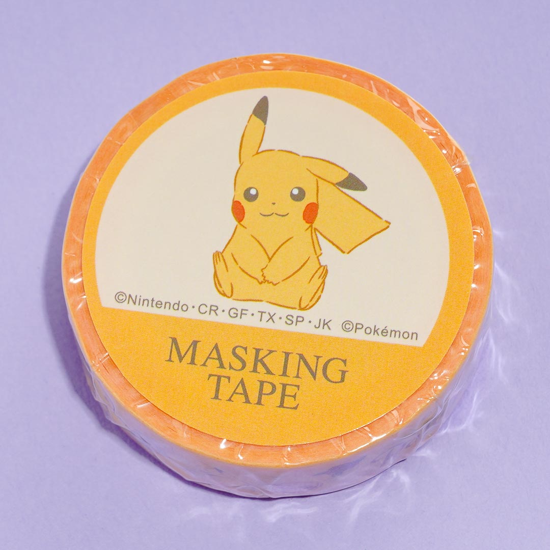 Pokemon Girly Stuff Washi Tape - Pikachu – Blippo