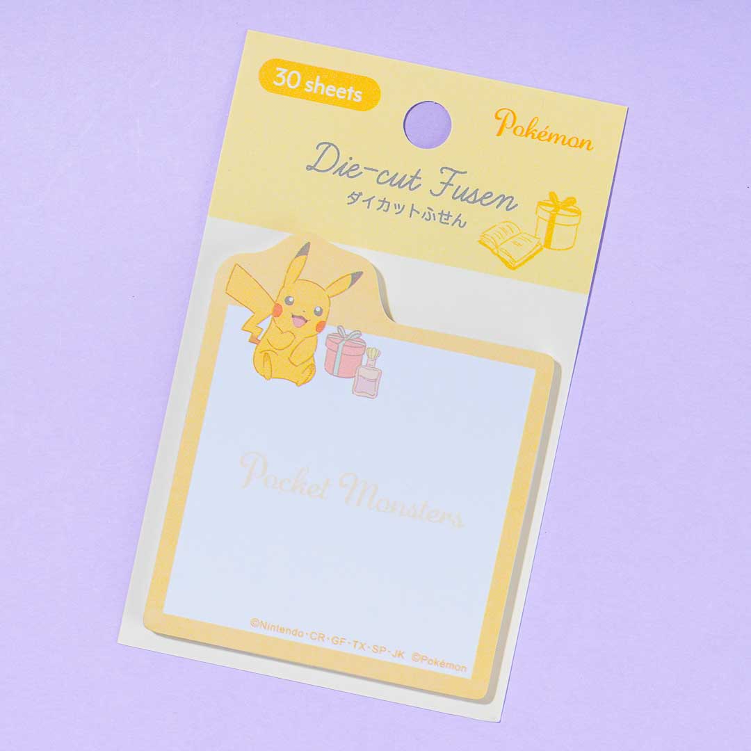 Pokemon Die-Cut Sticky Notes - Pikachu – Blippo
