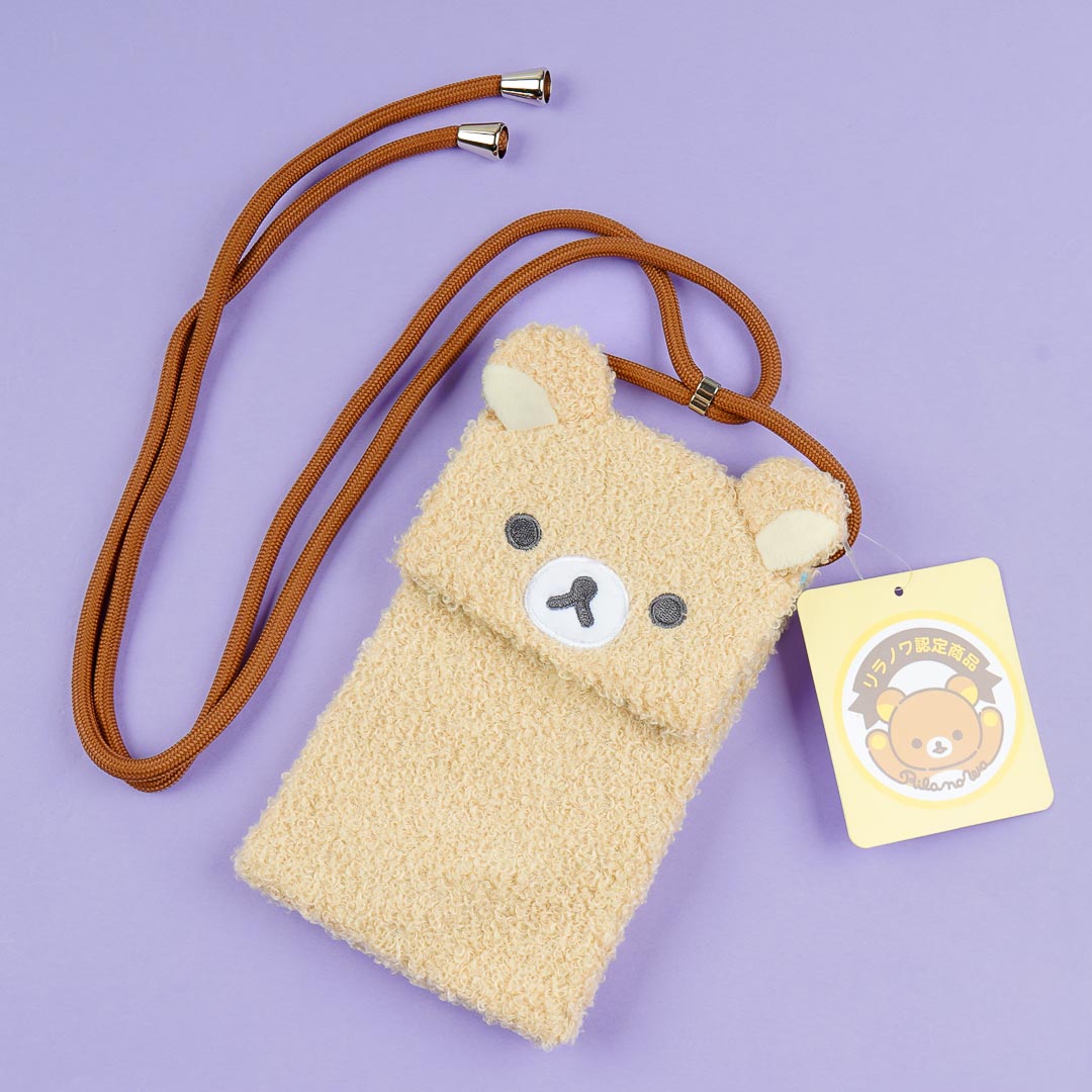 Rilakkuma Fluffy Phone Pochette – Blippo
