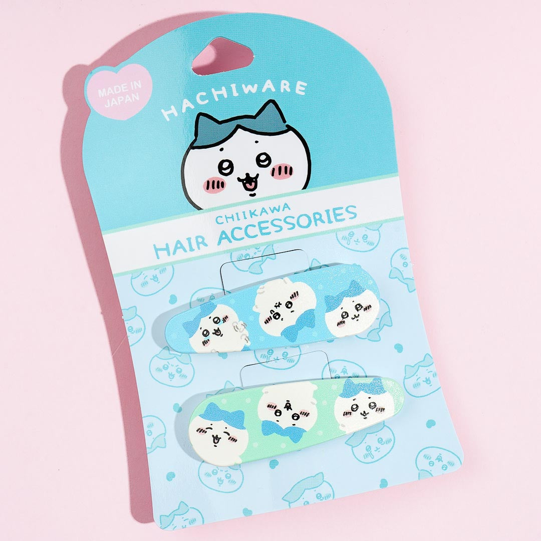 Chiikawa Happy Hachiware Hair Clip Set - 2 pcs – Blippo