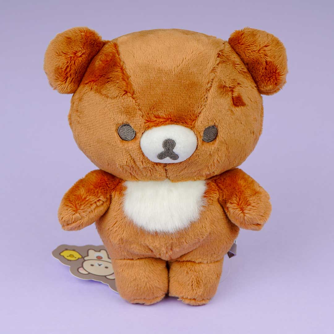 Rilakkuma Basic Vol. 2 Plushie - Chairoikoguma / Medium – Blippo