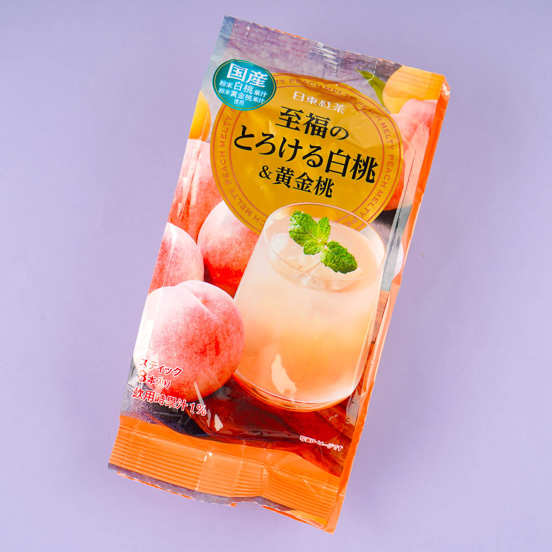 Mitsui Norin Nitto Fruit Drink Mix - Melty Peach & Golden Peach – Blippo