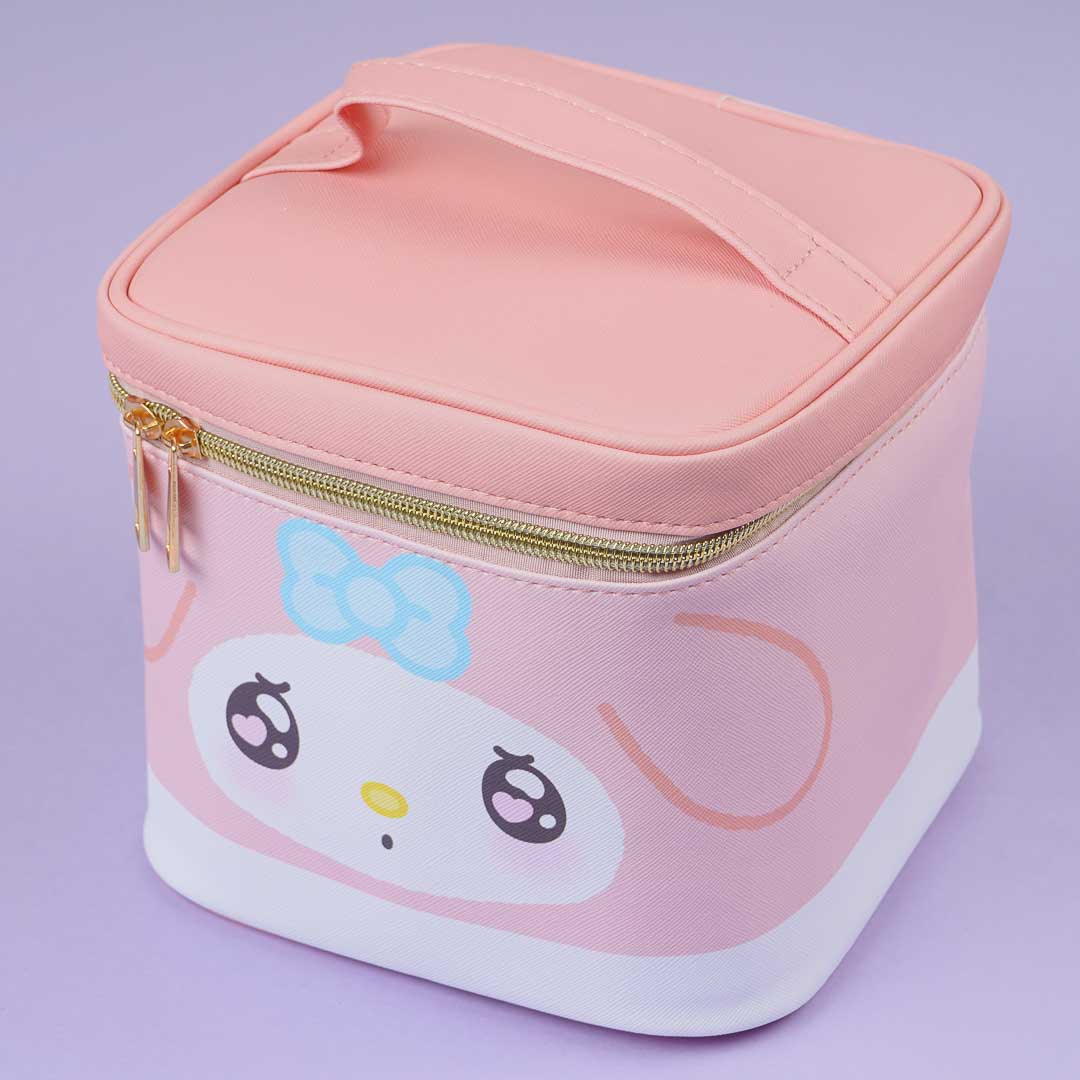 My Melody Emo Kyun Vanity Pouch With Mirror – Blippo