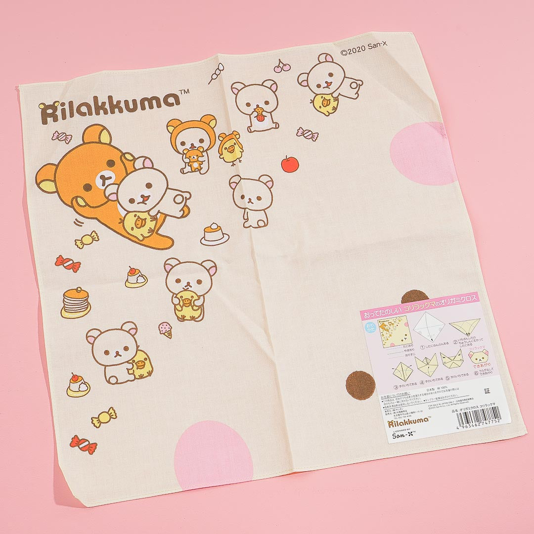 Korilakkuma Origami Handkerchief – Blippo