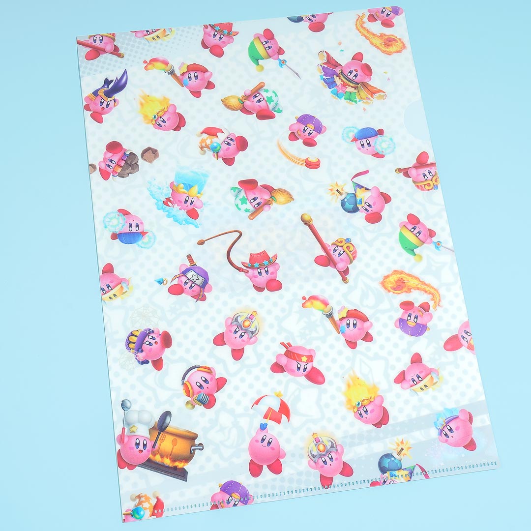 Kirby Star Allies Overload Clear File Folder – Blippo