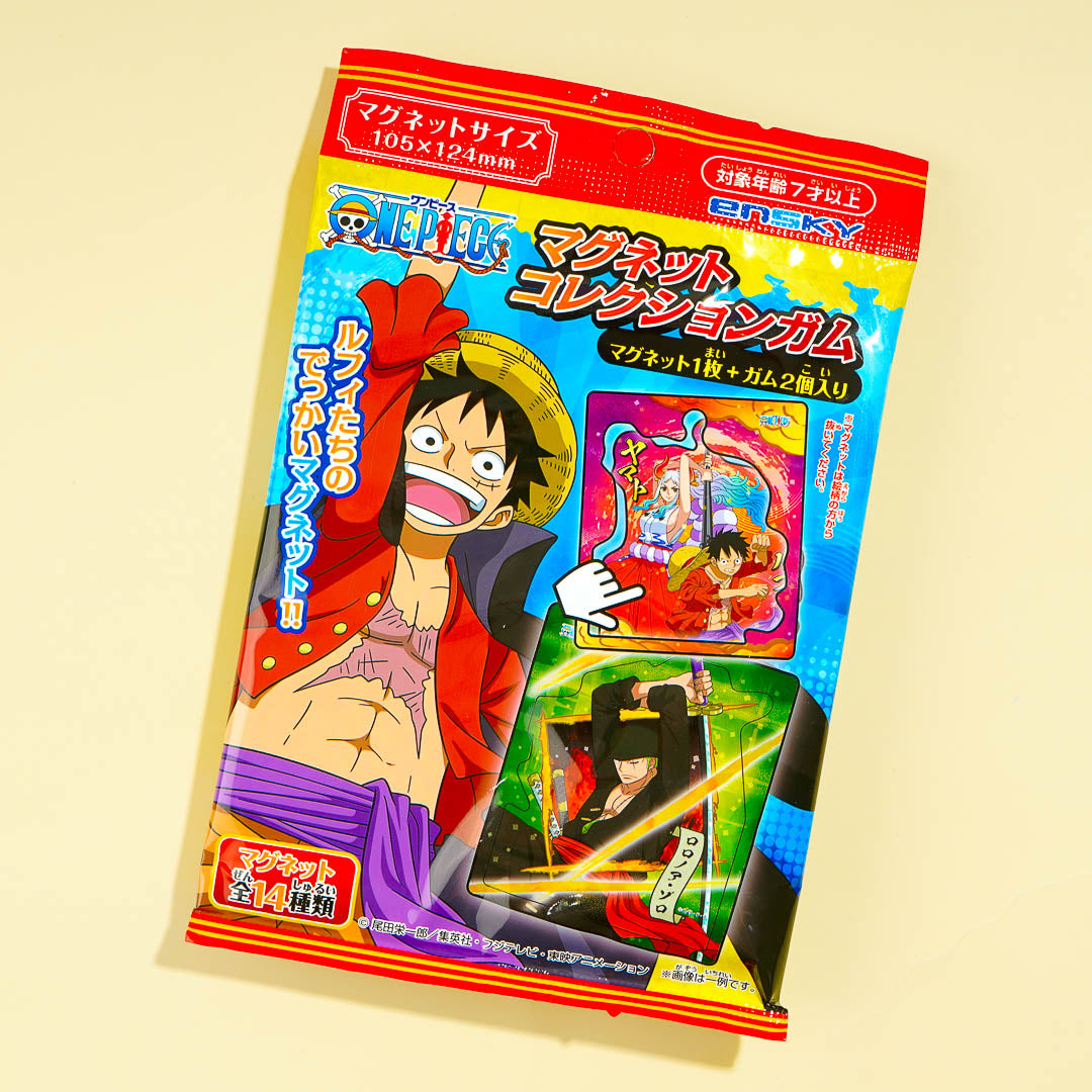 One Piece Magnet Collectible & Gum – Blippo