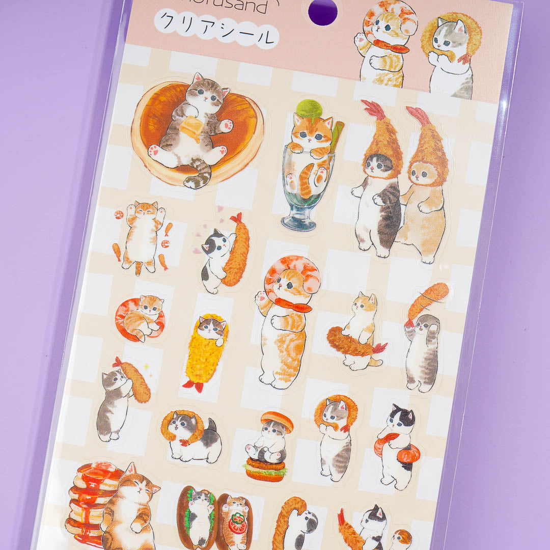 Mofusand Yummy Kitty Stickers – Blippo
