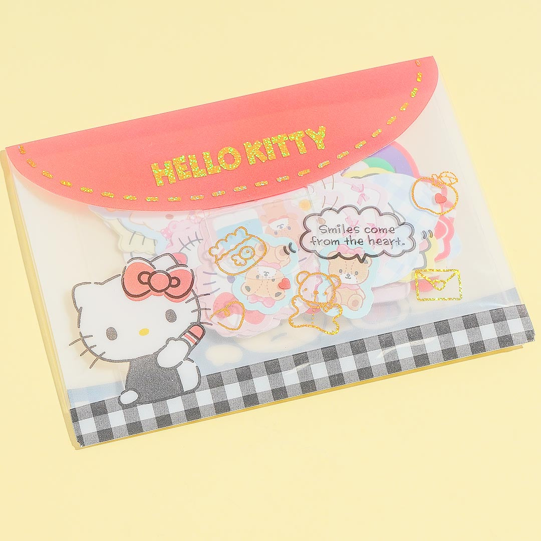 Hello Kitty Playful Sticker Set With Case – Blippo
