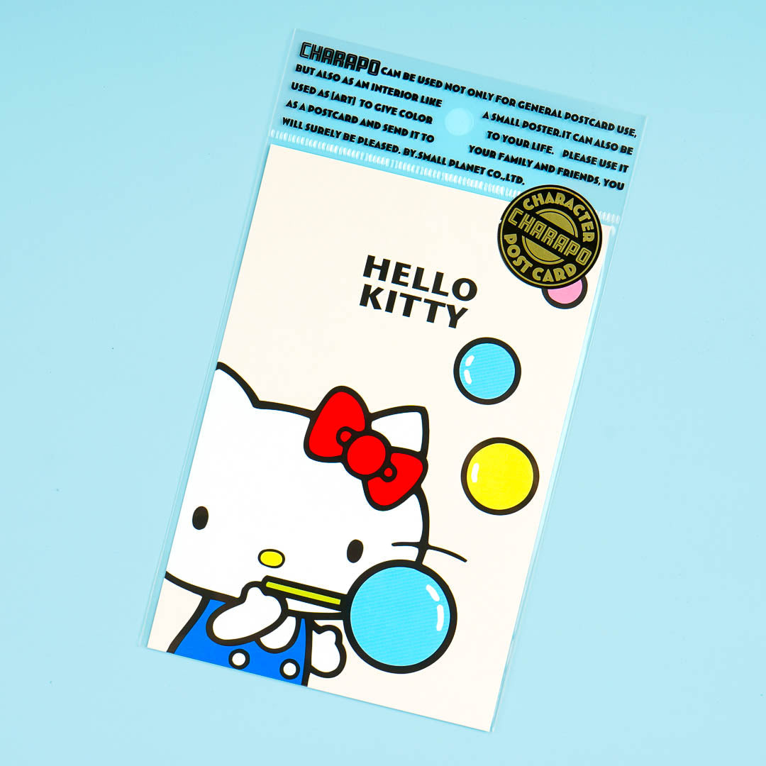 Hello Kitty Bubbles Postcard – Blippo