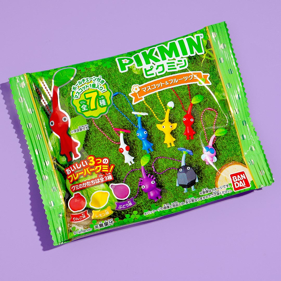 Pikmin Charm Collectible With Fruit Gummy – Blippo