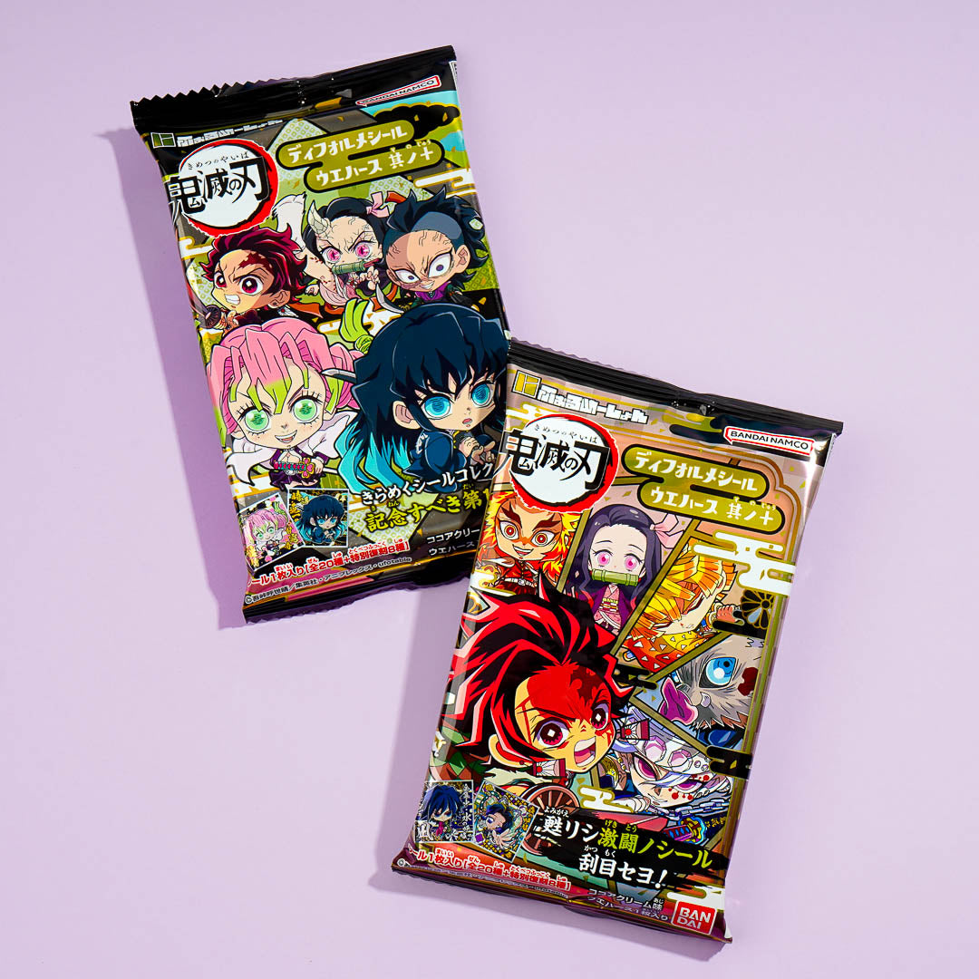 Demon Slayer Chibi Wafer With Sticker – Blippo