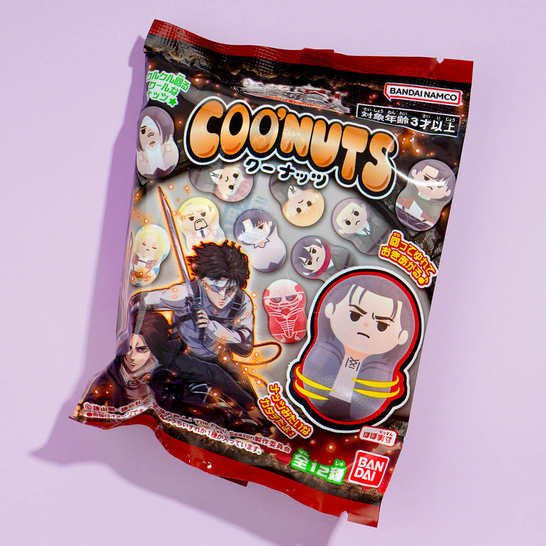 COO'NUTS Attack on Titan With Gum – Blippo