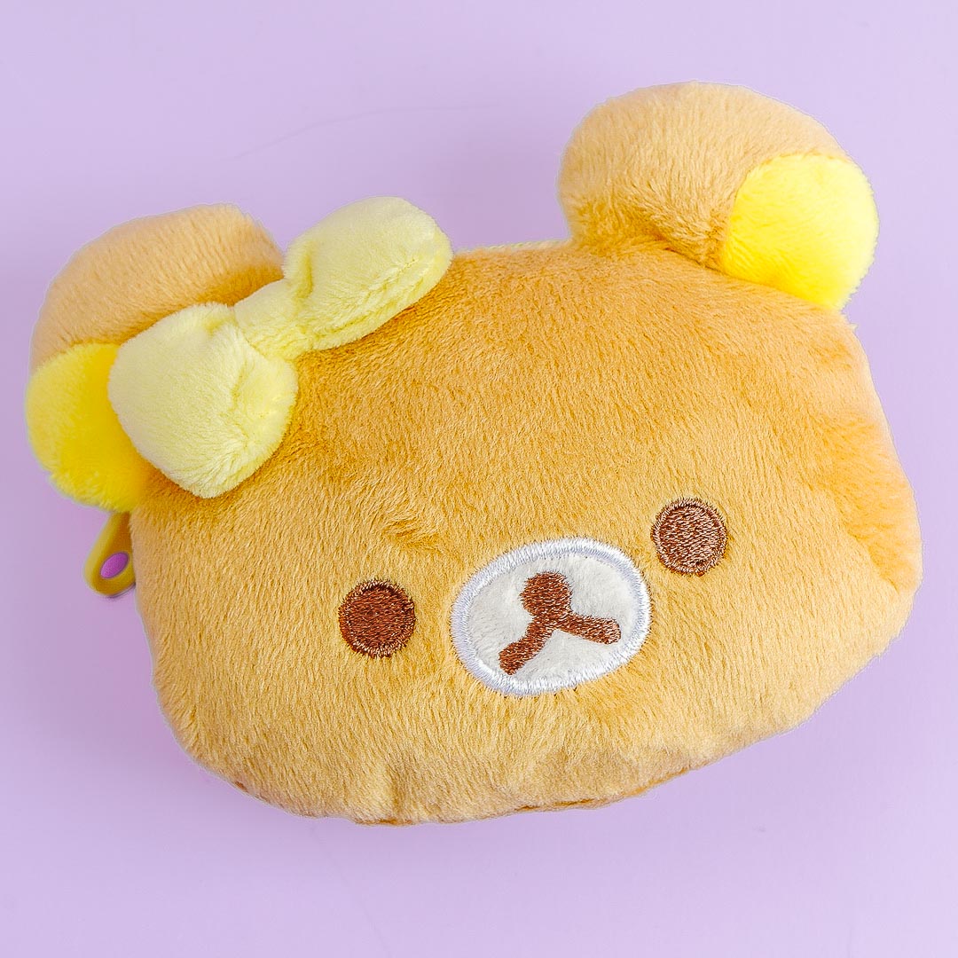 Rilakkuma Ribbon Fluffy Coin Purse – Blippo