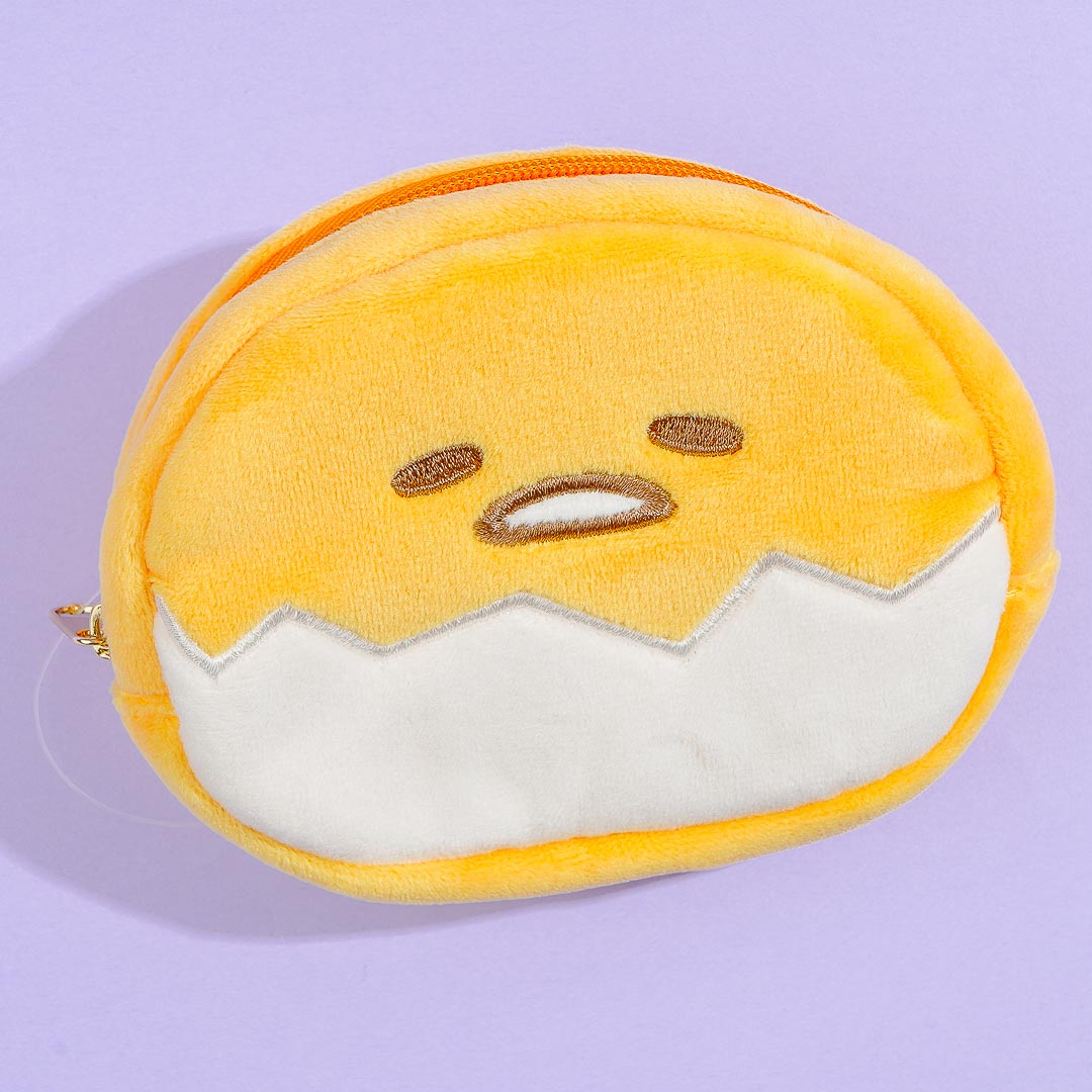Gudetama Round Fluffy Coin Purse – Blippo