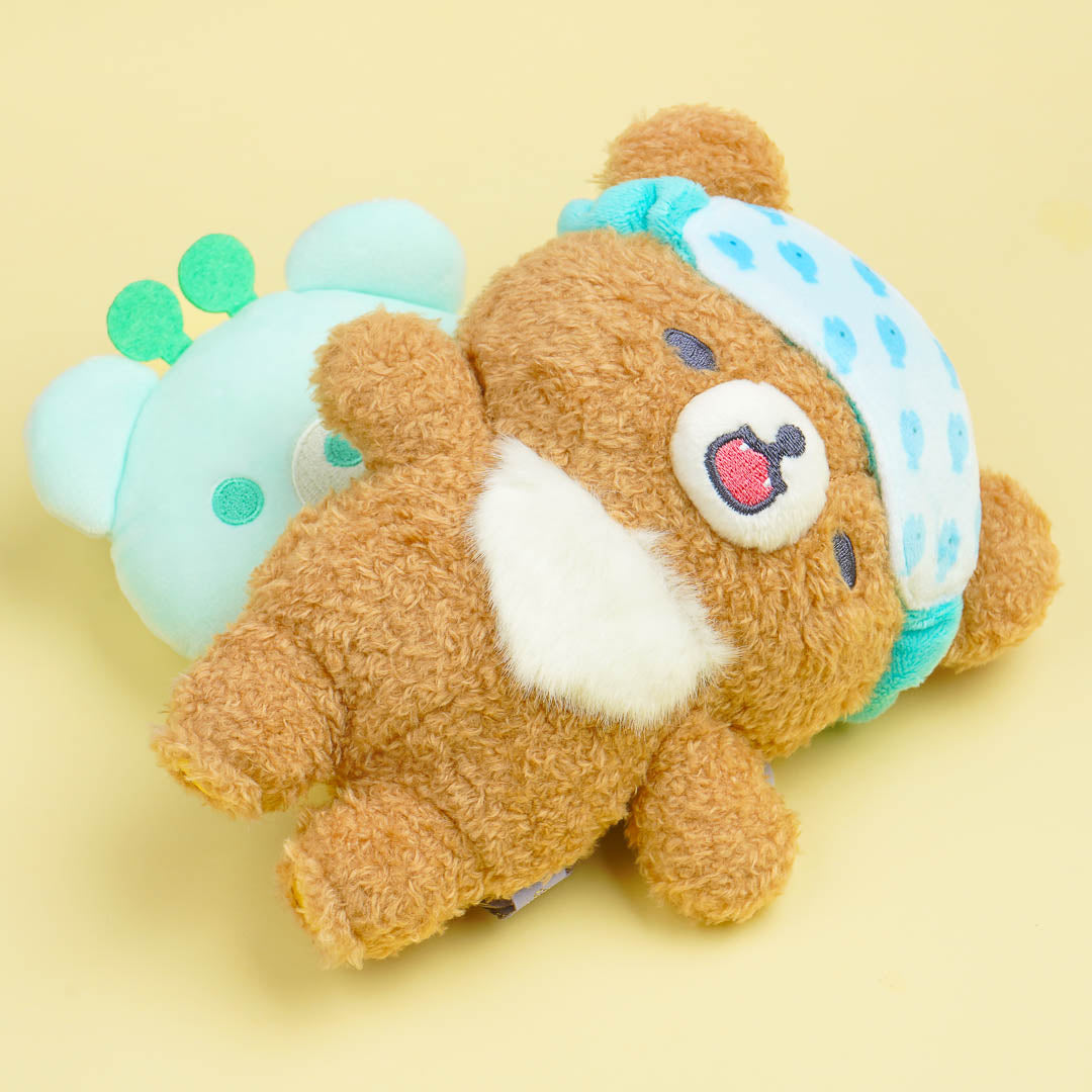 Rilakkuma Anata To Madoromu Plushie - Chairoikoguma / Medium – Blippo