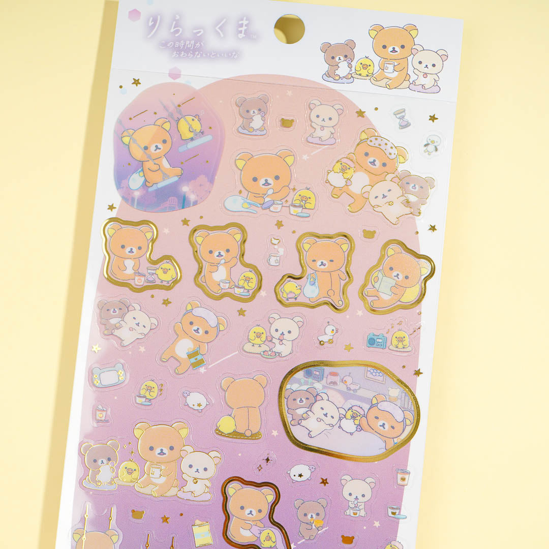 Rilakkuma Drowsy With You Stickers – Blippo