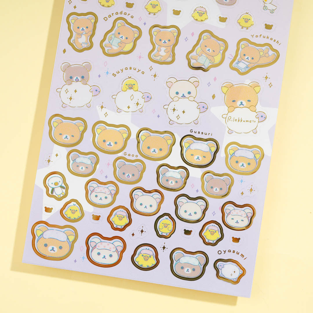 Rilakkuma Friendly Faces Stickers – Blippo