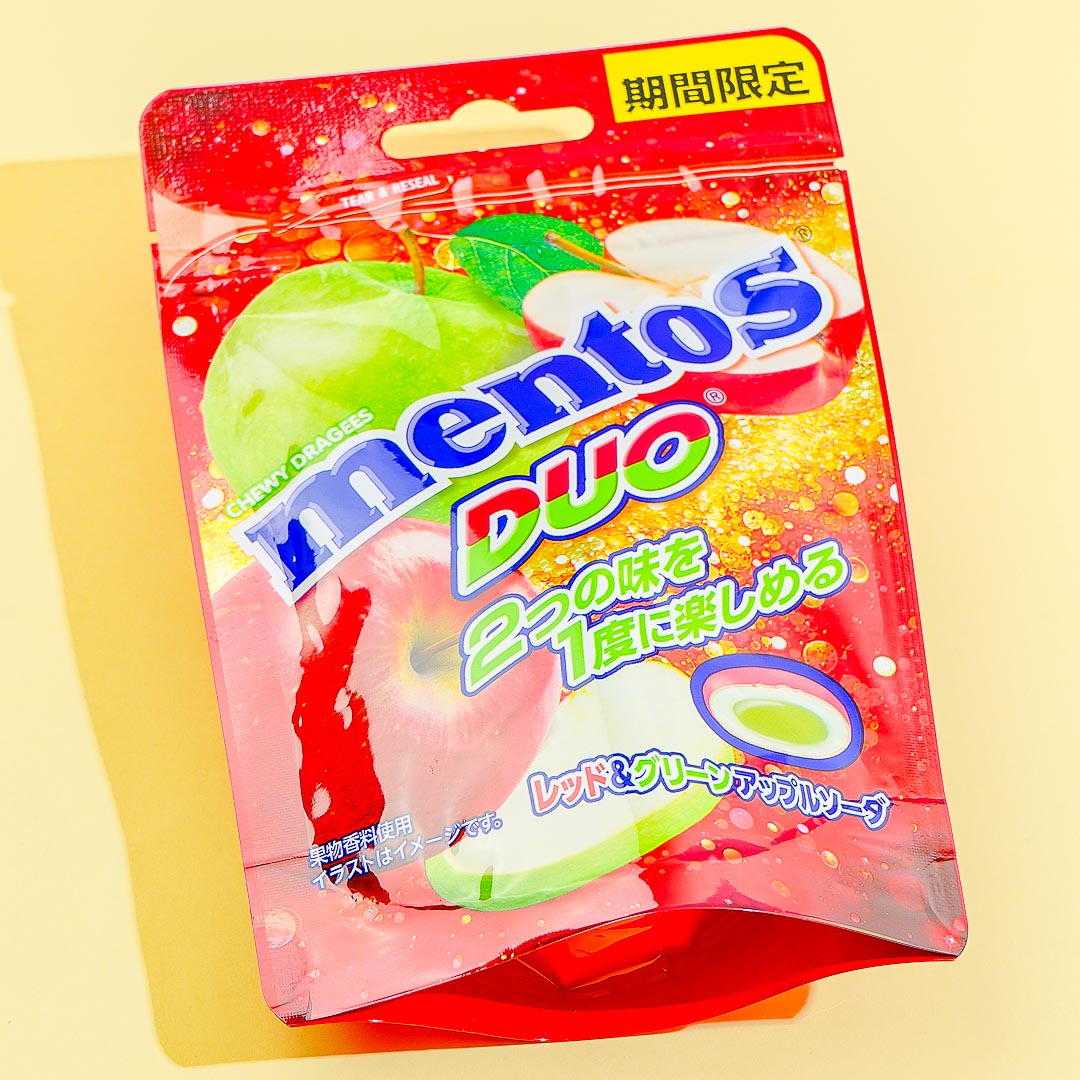 Mentos DUO Candy - Red & Green Apple Soda – Blippo