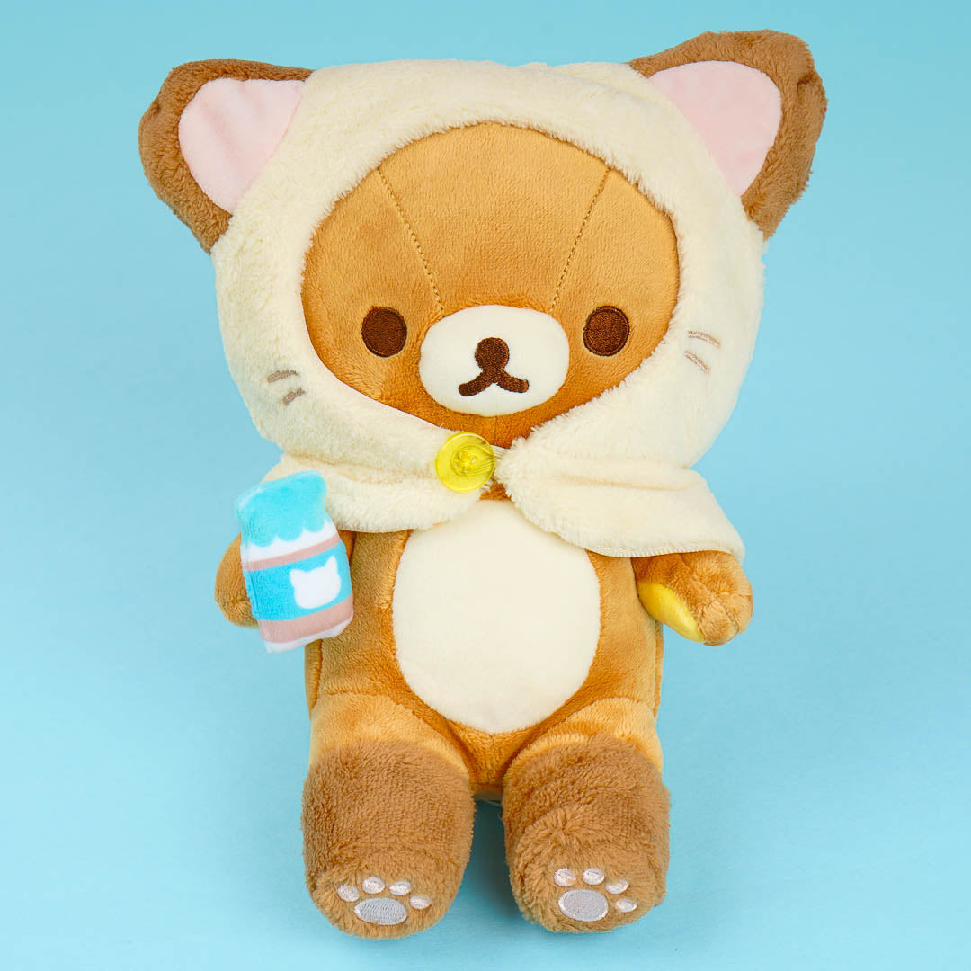 Rilakkuma Neko Neko No Yu Plushie - Medium – Blippo