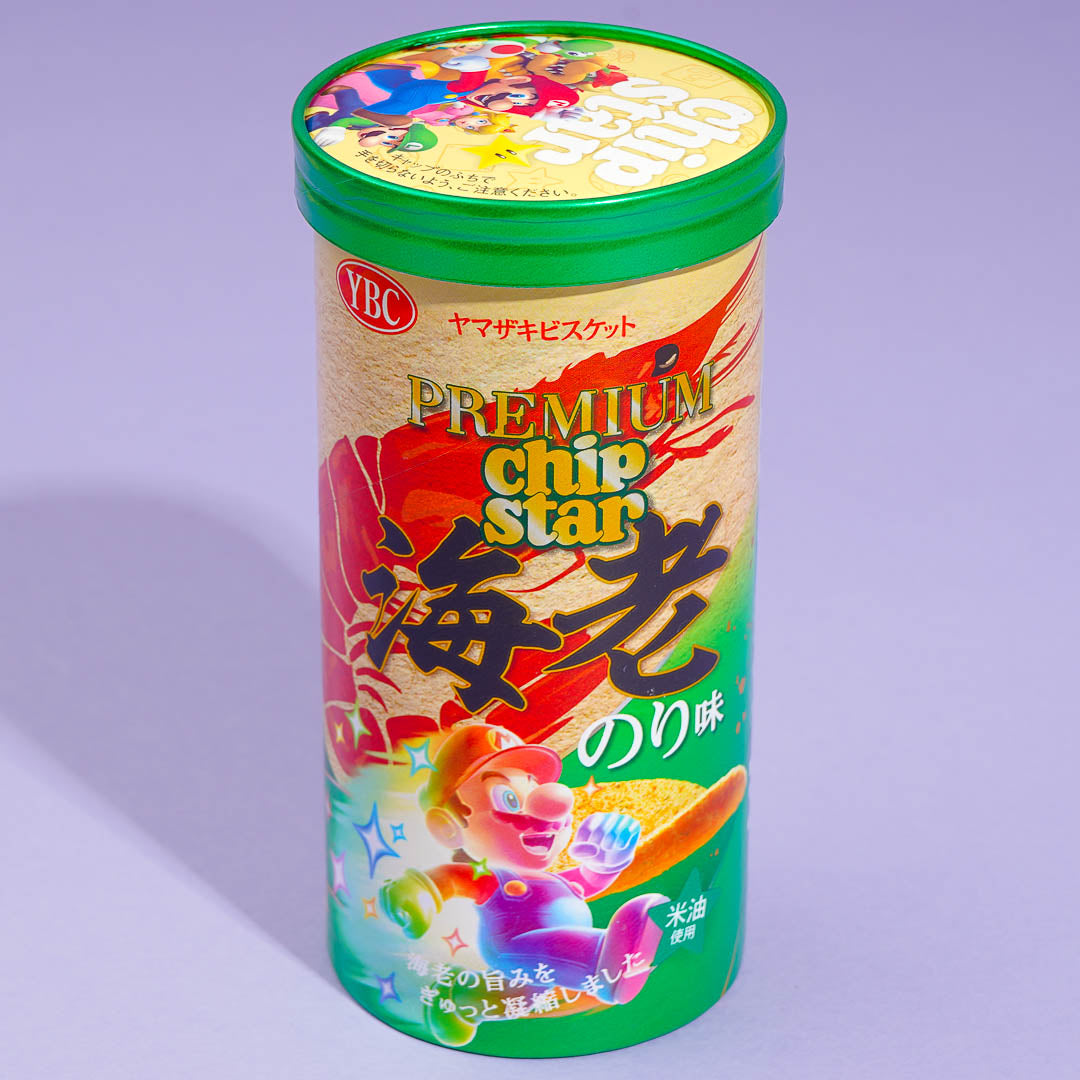 Super Mario Premium Chip Star Potato Chips - Shrimp Nori – Blippo