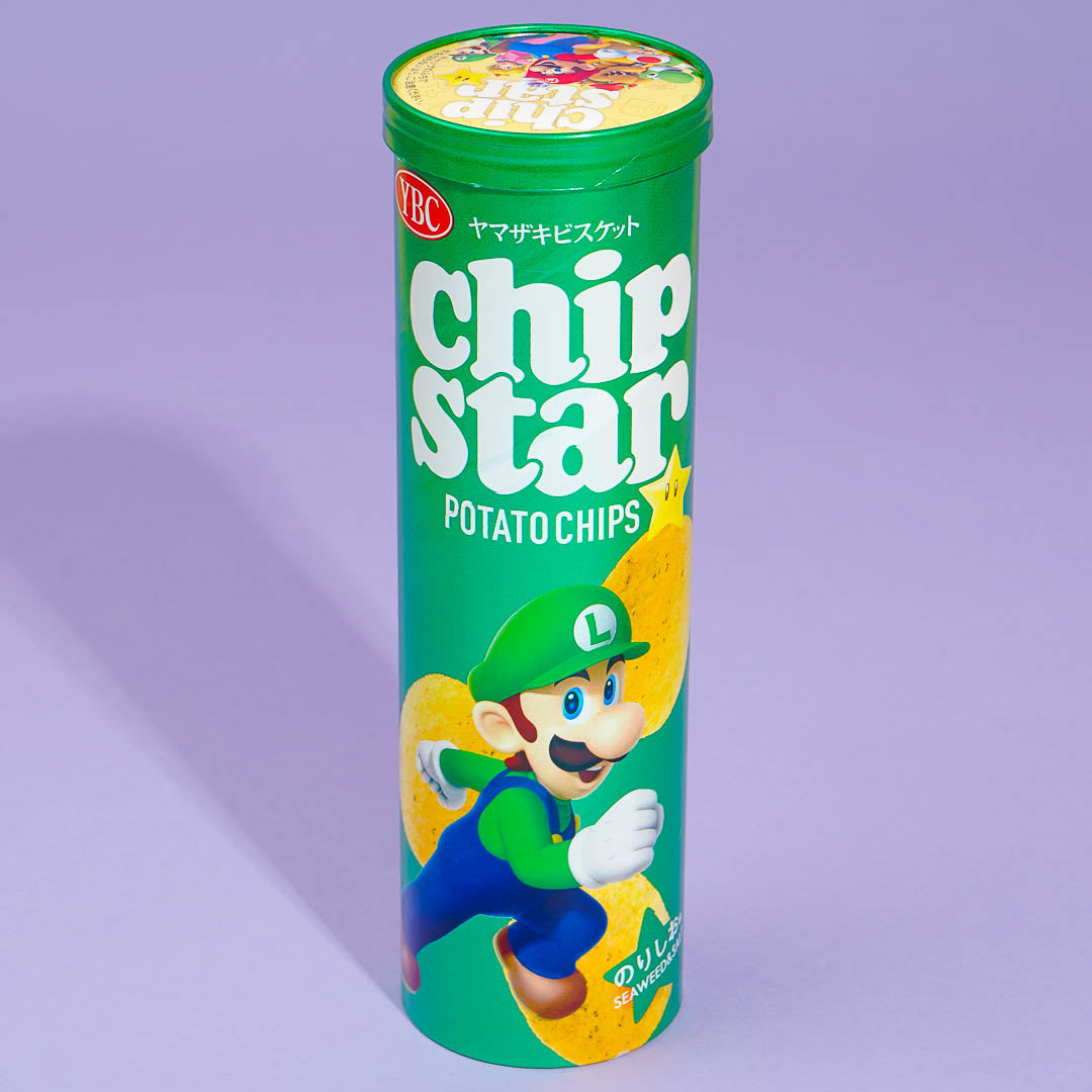 Super Mario Chip Star Potato Chips - Nori Shio / Large – Blippo