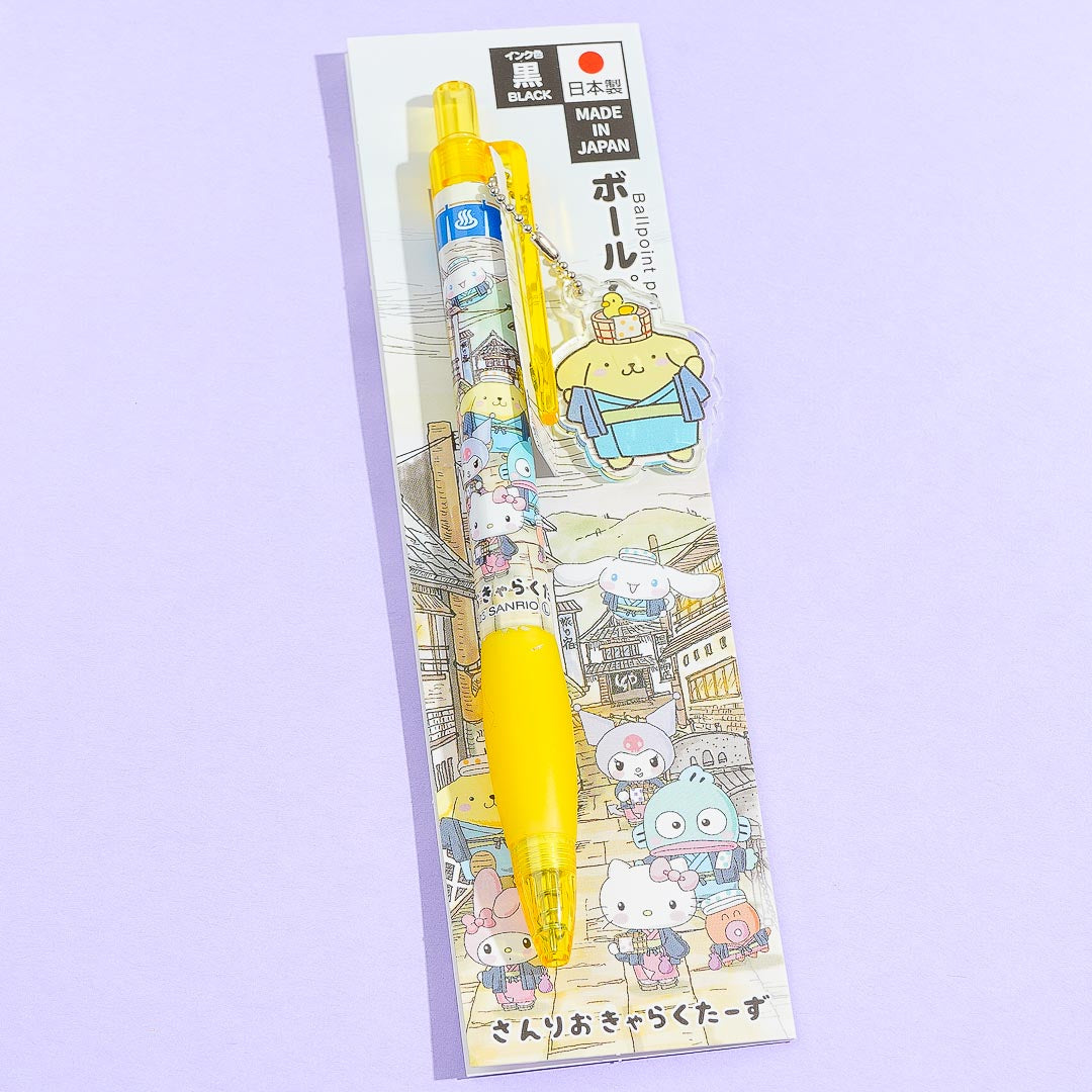 Sanrio Characters Showa Hot Spring Pen - Pompompurin – Blippo