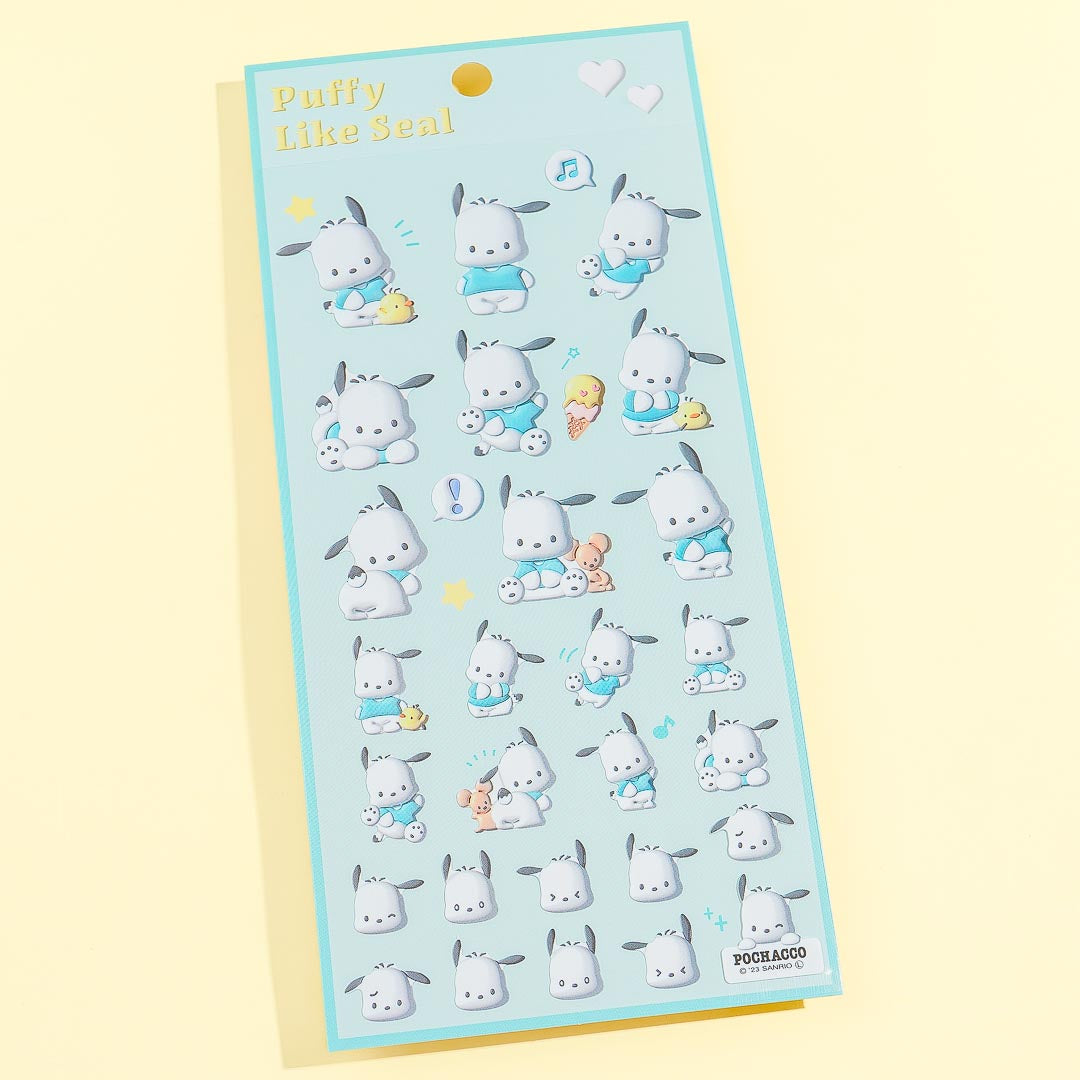 Pochacco Puffy Like Stickers – Blippo