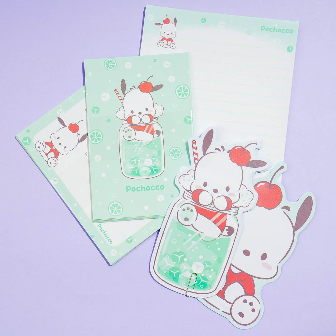 Pochacco Cherry Soda Letter Set – Blippo